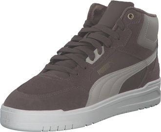 Puma Unisex Shuffle Downtown MID WTR Sneaker, Flat Bronze-Desert DUST Gold, 36.5 EU, Flache Bronze Desert Dust PUMA Gold, 36 EU