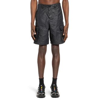 Stone Island l100001 Nylon Panama cargo Shorts