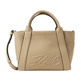 Karl Lagerfeld Sac Cabas K/Ville - Femme - Sacs - Beige - Taille: ONE Size