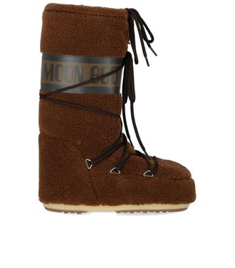 Moon Boot BOTTE DE NEIGE ICON FLEECE MARRON MOON BOOT