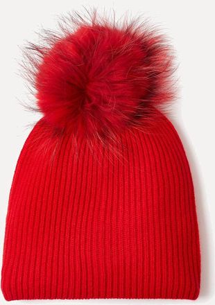 Kujten Bonnet cachemire pompon, 4 fils - Bonnet Maya