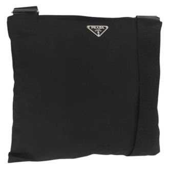 Prada Pre-owned Vintage Nylon Cross Body Bag - - Pre-owned - Damen - Schwarzk - ONE SIZE