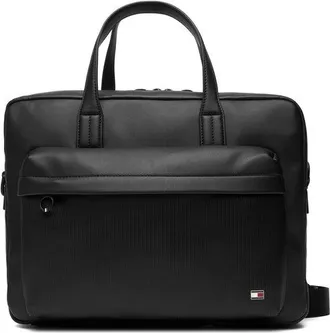 Tommy Hilfiger Laptoptasche Th Flag Computer Bag AM0AM13989 Schwarz