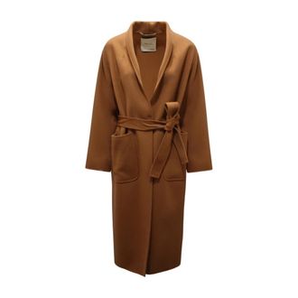 Emma & Gaia Capes - - Coats - Damen - Braun - XS