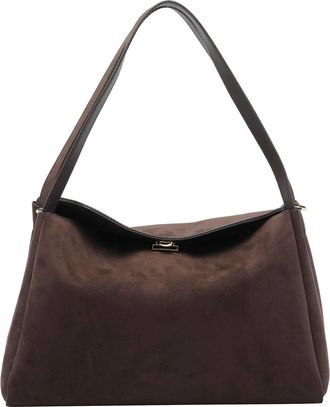 Themoirè Sac Porté Épaule - Marron