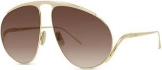 Loewe Femme, Accessoires, Brun, Taille: 61 MM Lunettes de soleil Signature
