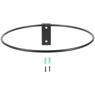 Cabilock Blumentopf Halterung Metall Blumentopfhalter Wandhalterung Pflanzenhalter Wandmontage Pflanzer Rack Wand Ring f&uuml;r Garten Balkon Terrasse Zaun Outdoor 