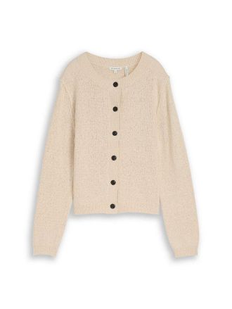 Tom Tailor Cardigan Pullover & Strickjacken Cardigan mit Rundhalsausschnitt