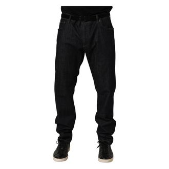 Dolce & Gabbana Homme, Jeans, Gris, Taille: 3XL Jeans Coupe Ajust&eacute;e