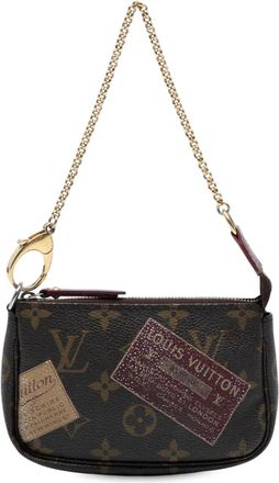 Louis Vuitton Crossbody Bags - Monogram Trunks & Bags Mini Pochette Accessoires - Gr. unisize - in Braun - für Damen