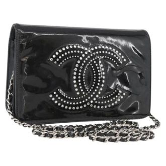 Chanel Sac bandouli&egrave;re vintage Pre-owned - Femme - Pre-owned - Noir - Taille: ONE Size