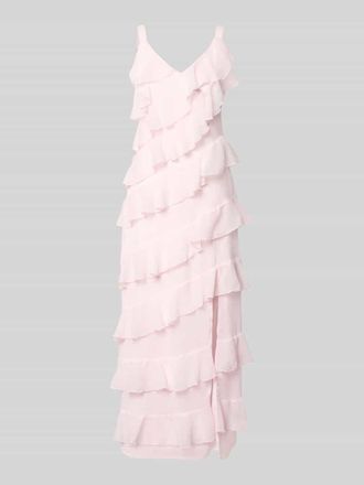 Vila Midikleid mit Volants Modell LUNA