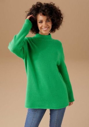 Aniston Strickpullover mit Stehkragen