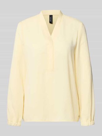 Marc Cain Regular Fit Bluse mit V-Ausschnitt
