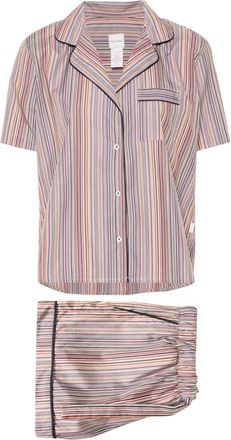 Paul Smith Gestreifter Pyjama - Blau
