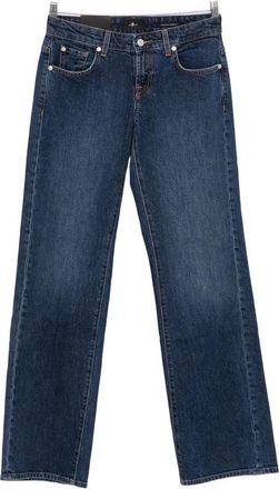 7 For All Mankind Low Straight Jeans