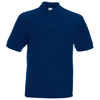Fruit Of The Loom Polo-Shirt * 65/35 Polo * Fruit of the Loom Farbe navy Gr&ouml;&szlig;e XL