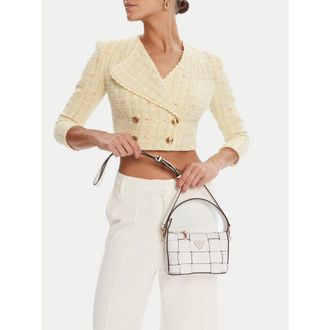 Guess Handtasche Guess Maylee Mini HWWG96 61720 Wei&szlig;