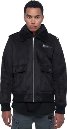 John Richmond Herren, Jacken, Schwarzk, LGröße