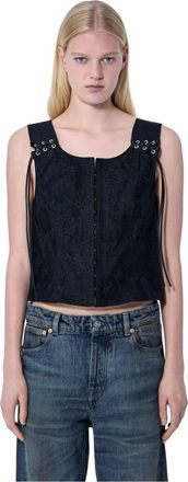 Our Legacy Femme, Tops, Noir, Taille: 34 FR Tough Vest