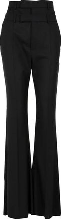 Sportmax Femme, Pantalons, Noir, Taille: 38 FR Sartorial Pantalons