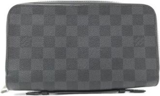 Louis Vuitton Portefeuille long vintage doccasion (bi-pli) - Homme - Pre-owned - Gris - Taille: ONE Size