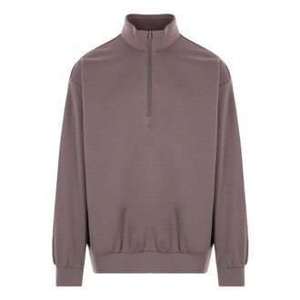 adidas Homme, Sweatshirts et sweats &agrave; capuche, Noir, Taille: L SweaT-shirt de basketball &agrave; demi-zip