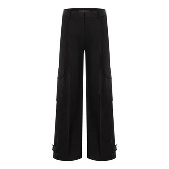 Cambio Weite Cargohose - - Trousers - Damen - Schwarzk - S