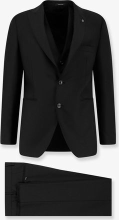Tagliatore Virgin wool suit with vest - TAGLIATORE - gender_Man