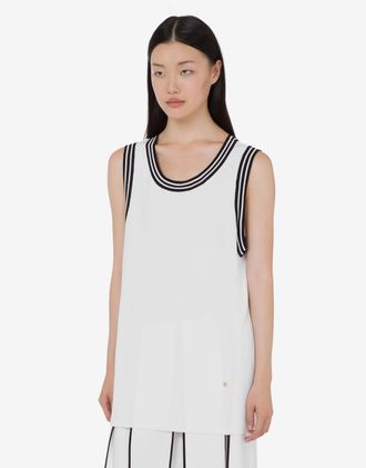 Moschino Haut extensible - Blanc