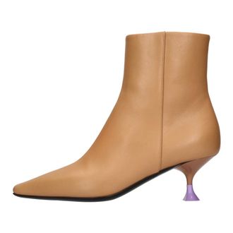 3Juin 3Juin, Femme, Chaussures, Brun, Taille: 37 EU Bottines en cuir