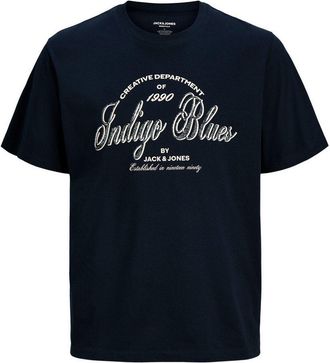 Jack & Jones T-Shirt 3er Pack Denver Graphic Tee SS O-Neck mit Print auf der Vorderseite