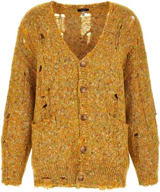 R13 Cardigan - Jaune