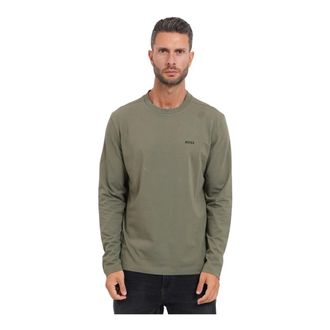 HUGO BOSS Pullover mit durchgehendem Rei&szlig;verschluss - - Tops - Herren - Gr&uuml;n - XL