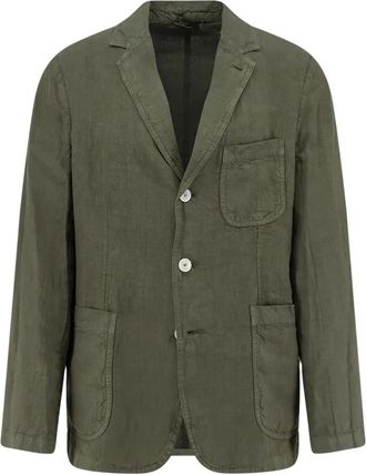 Aspesi Homme, Vestes, Vert, Taille: XL Blazer Samuraki