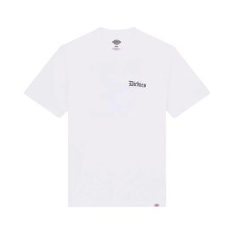 Dickies Tee-shirt Diner &agrave; manches courtes - Homme - Tops - Blanc - Taille: L