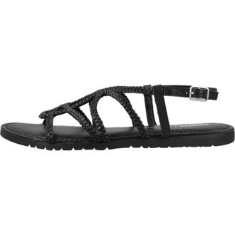Gioseppo Femme, Chaussures, Noir, Taille: 39 EU Sandales Plates Orland