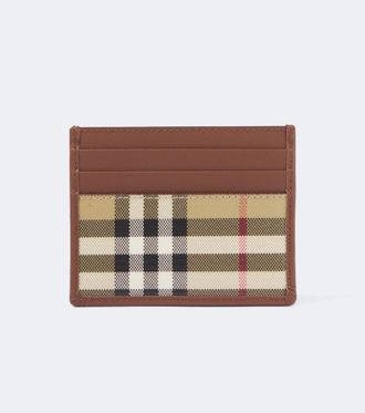 Burberry Kartenetui Burberry Check aus Canvas