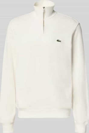 Lacoste Regular Fit Troyer aus reiner Baumwolle