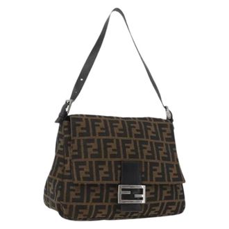 Fendi Sac bandouli&egrave;re Vintage Zucca Pre-owned - Femme - Pre-owned - Brun - Taille: ONE Size