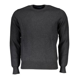 North Sails Homme, Pulls, Gris, Taille: 2XL Pull Gris &agrave; Manches Longues Logo Brod&eacute;