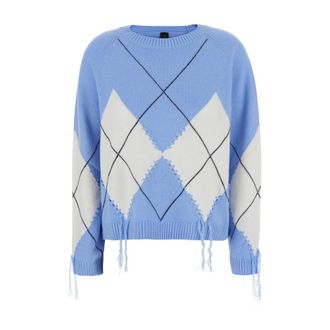 Pinko Berna Pullover - - Knitwear - Damen - Blau - S