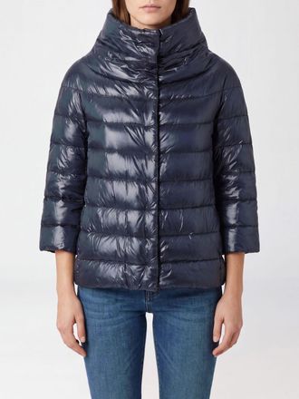 Herno Wasserabweisende gesteppte Daunenjacke mit hohem Kragen