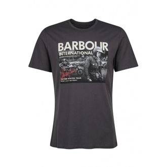 Barbour Carter T-Shirt - - Tops - Herren - Grau - XL