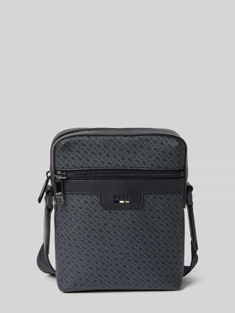 HUGO BOSS Umh&auml;ngetasche mit Allover-Muster Modell RAY_NM