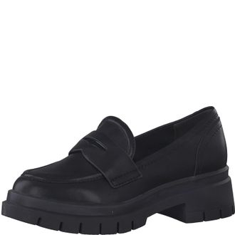 Tamaris Damen Slipper, Frauen Slip On,Comfort Lining,TOUCHit-Fu&szlig;bett,schluepfschuhe,College Schuhe,Businessschuhe,Slip-ons,Black MATT,40 EU