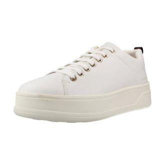Geox Femme, Chaussures, Blanc, Taille: 39 EU Baskets