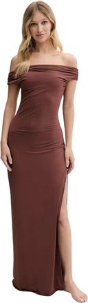 Bond-Eye Robe Maxi Nixi - Femme - Robes - Brun - Taille: 36/38 FR