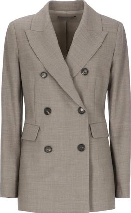 D.exterior Wollblazer - - Jackets - Damen - Beige - L