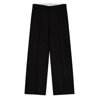 Laneus Weite Hose mit doppelten Falten - - Trousers - Herren - Schwarzk - S